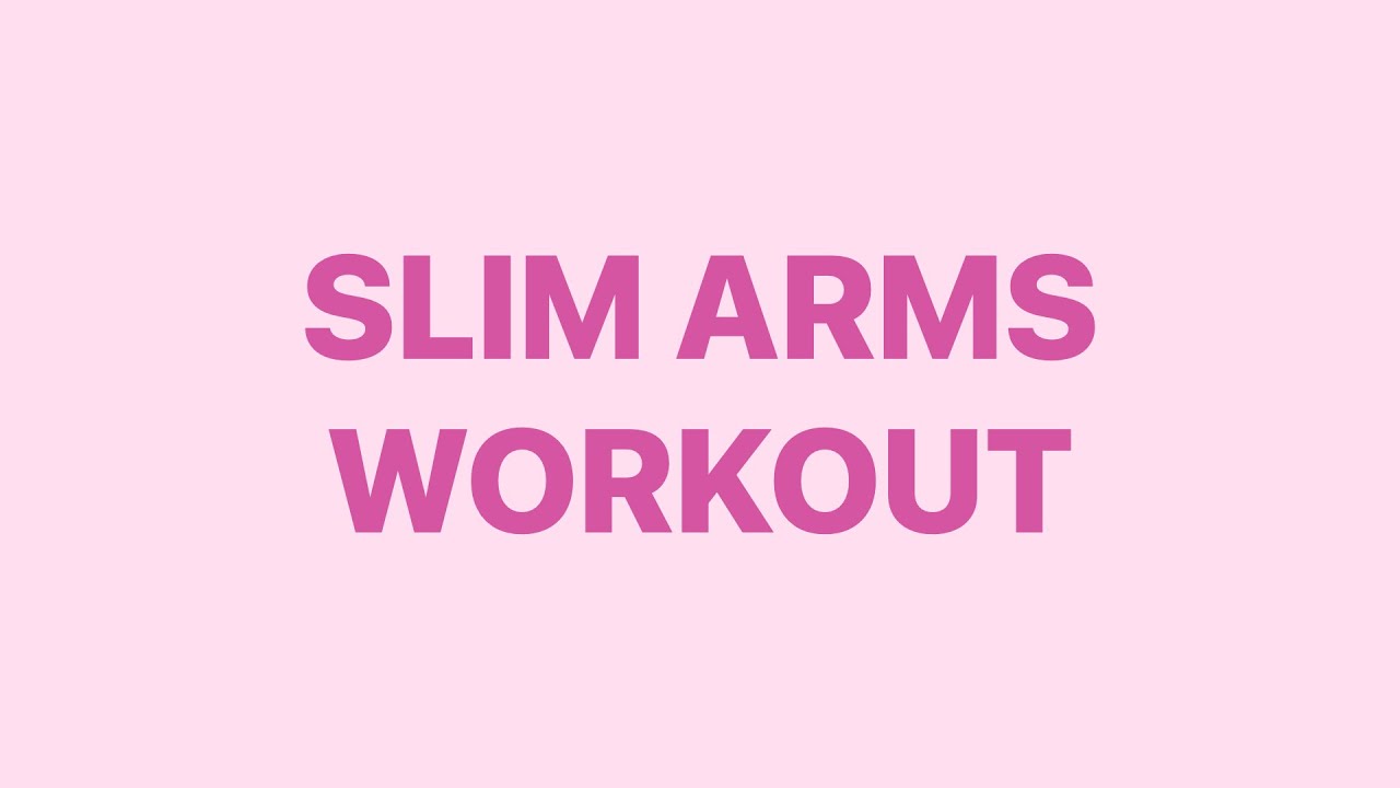3MIN SLIM ARMS WORKOUT//GOODBYE FAT & FLABBY ARMS//TONED TRICEPS ...