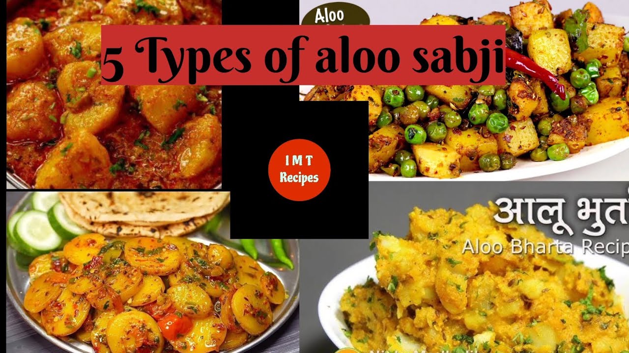 Ep -15 5 Different easy types of aloo sabzi in 30 min / @IMTRecipes ...