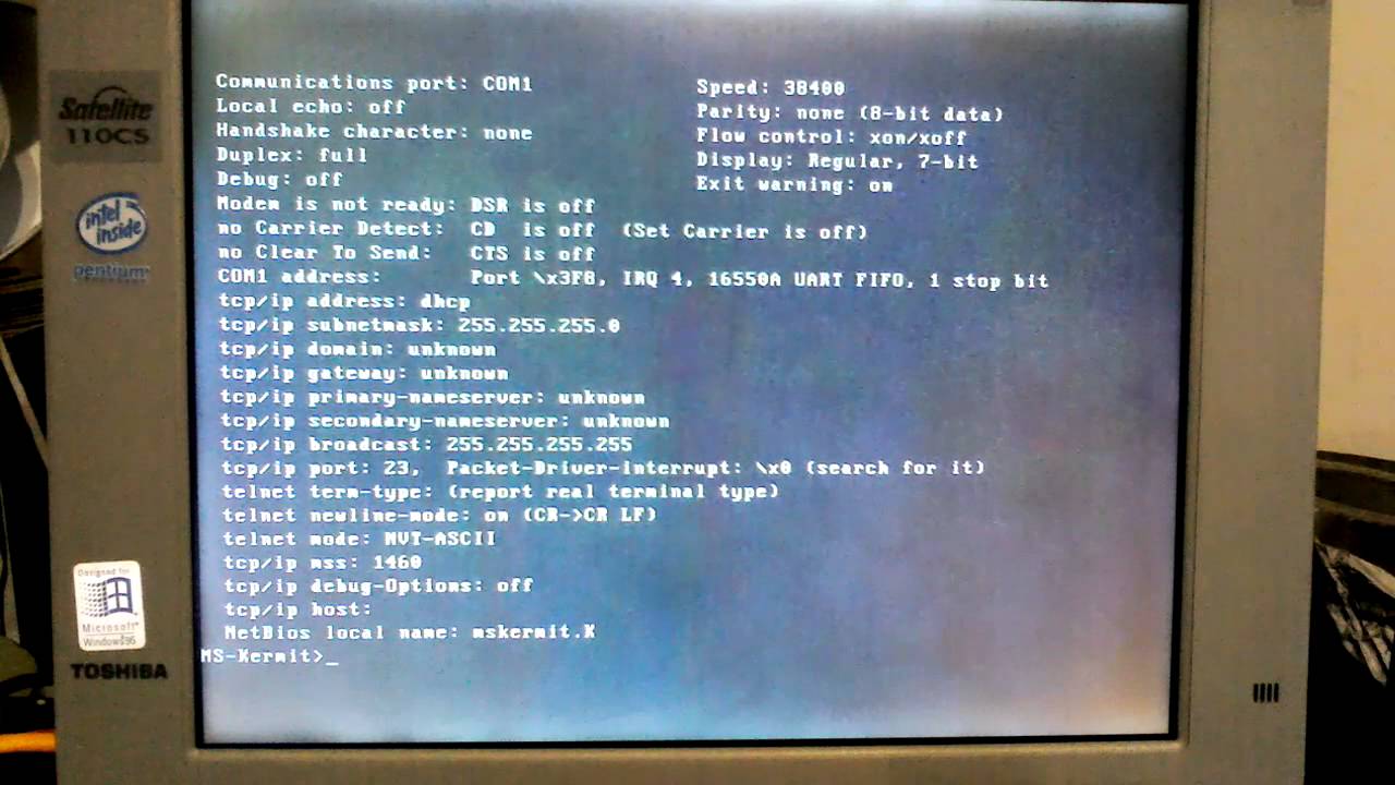 Nokia GSM terminal / late 90s laptop - YouTube