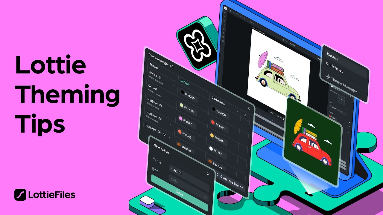 Master Lottie theming: Step-by-step guide on Lottie Creator - YouTube