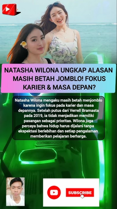 Natasha Wilona Ungkap Alasan Masih Betah Jomblo! Fokus Karier & Masa Depan? #shorts - YouTube