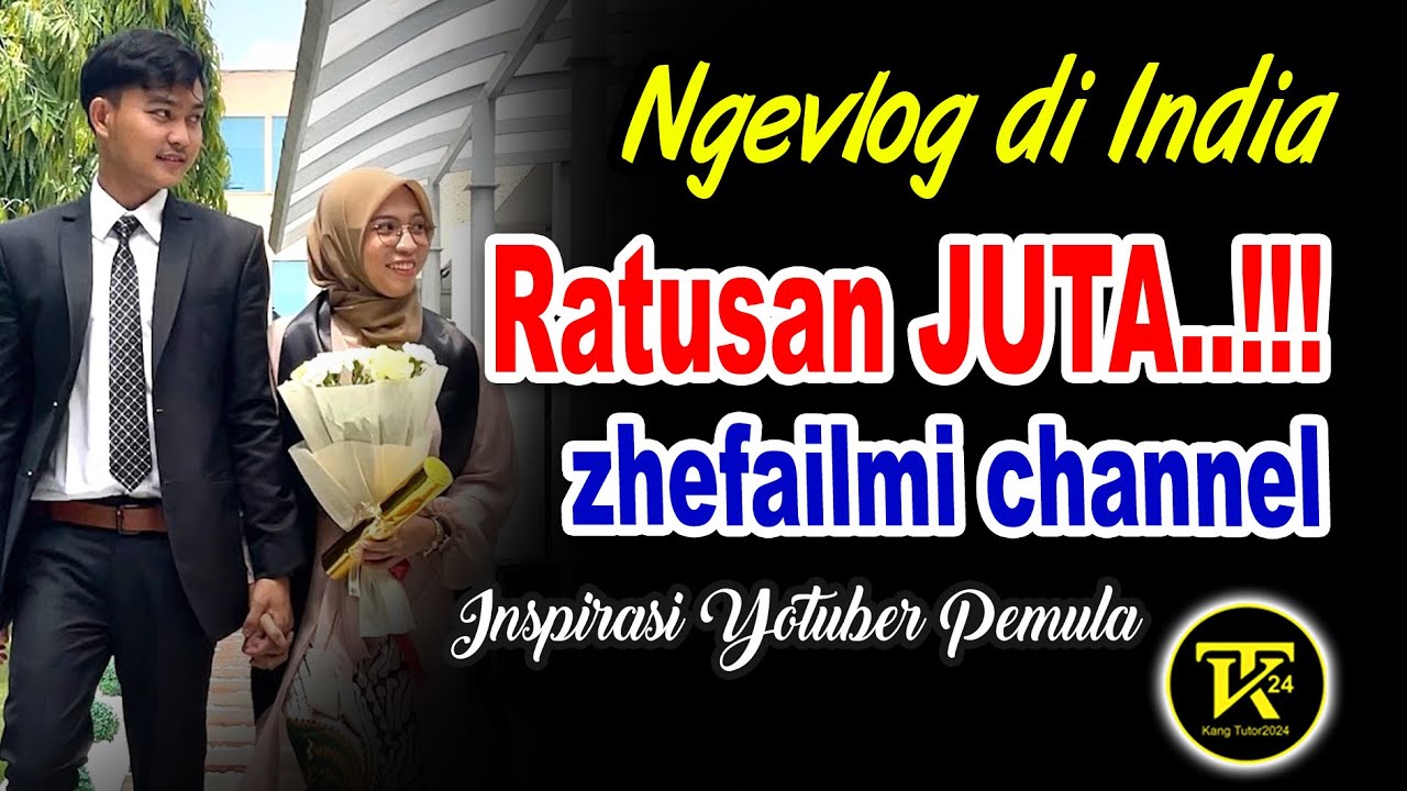 INSPIRASI YOUTUBER INDONESIA...!!!NGEVLOG DI INDIA RAUP RATUSAN JUTA..!!! - YouTube
