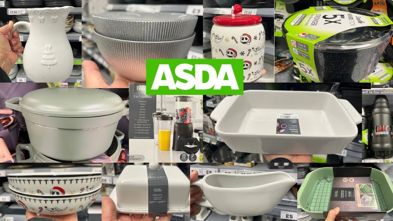 WHAT'S IN ASDA HOME SECTION/REDUCED PRICES/HOME ESSENTIAL & MORE ON ...