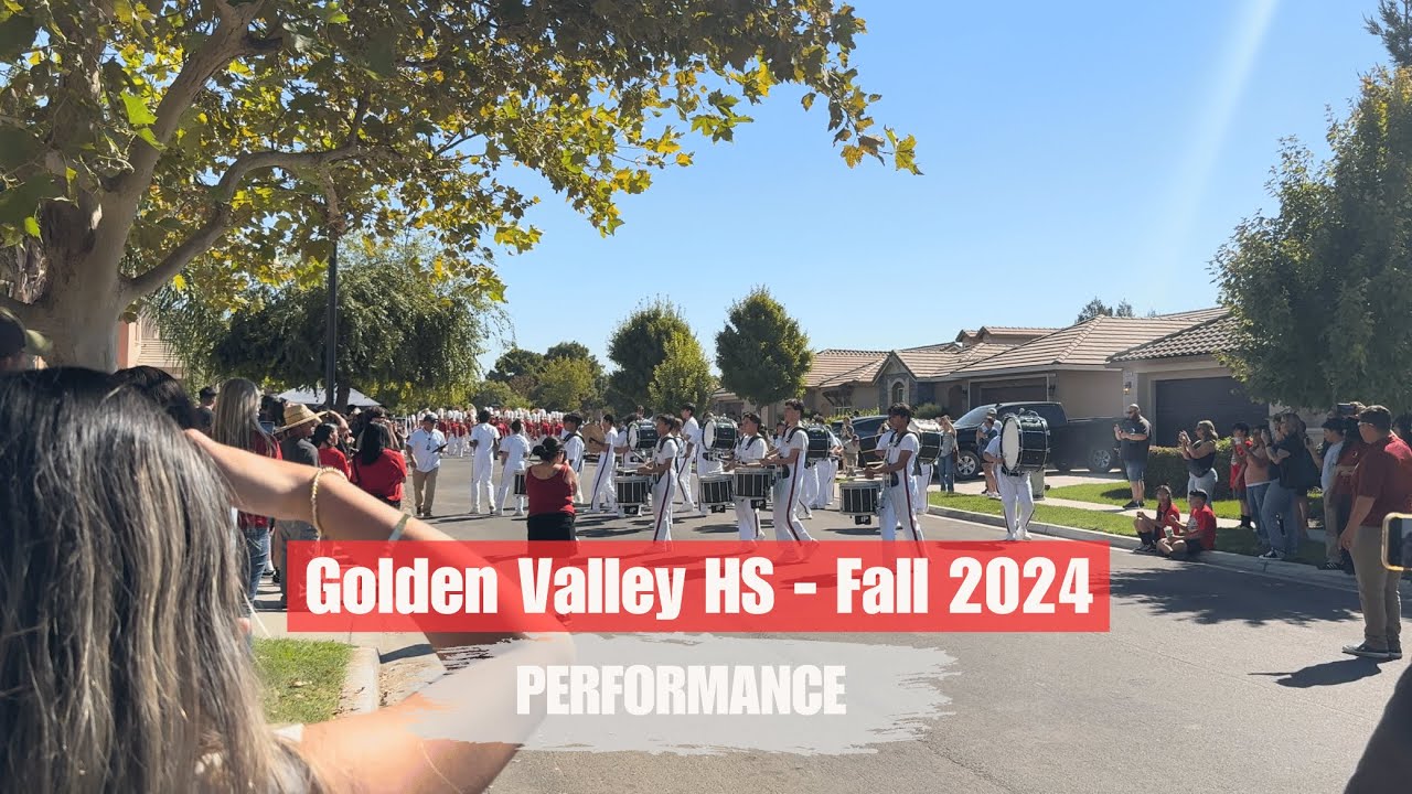 Golden Valley HS Fall 2024 - Performance - YouTube