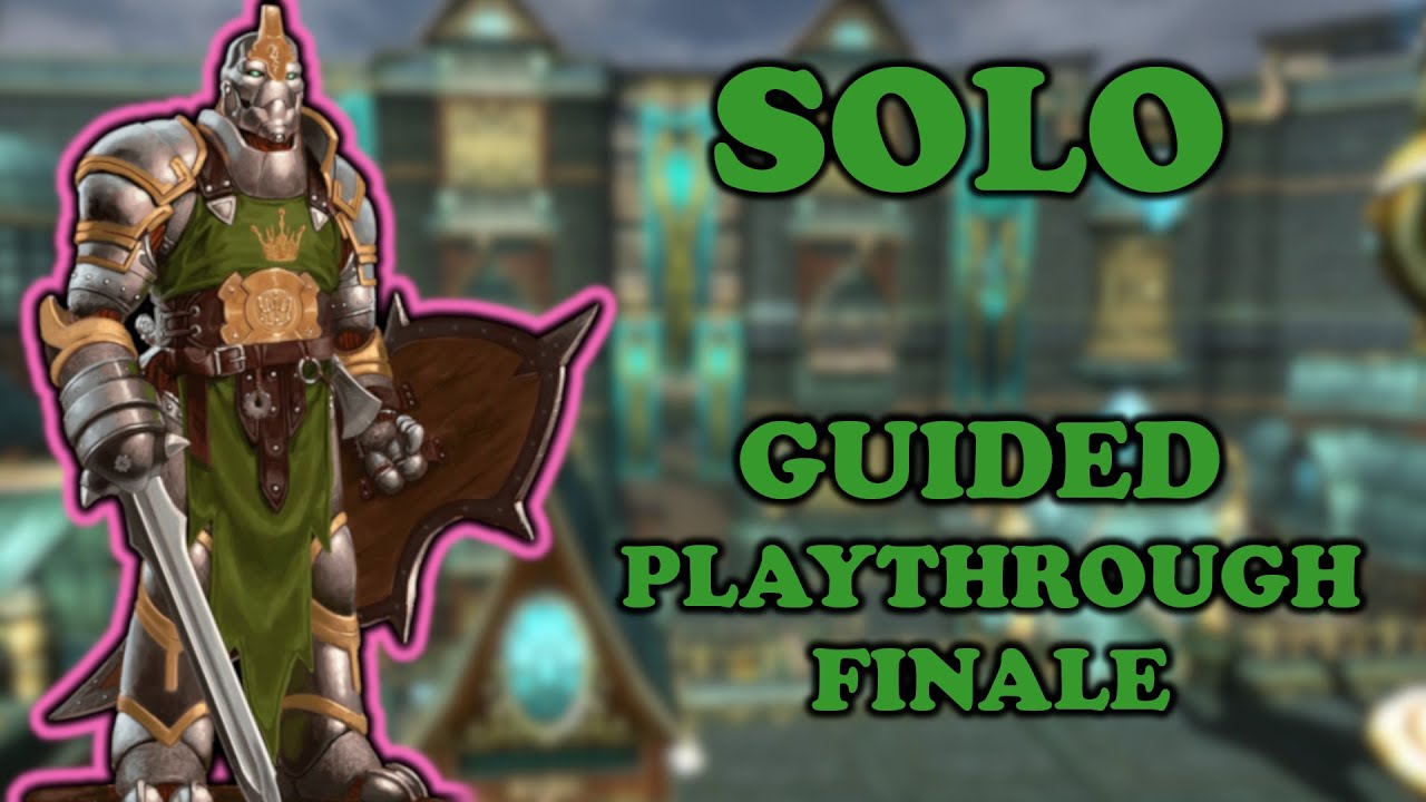 DDO Solo Guided Playthrough Level 31 - 32 FINALE ~ Fighter - YouTube