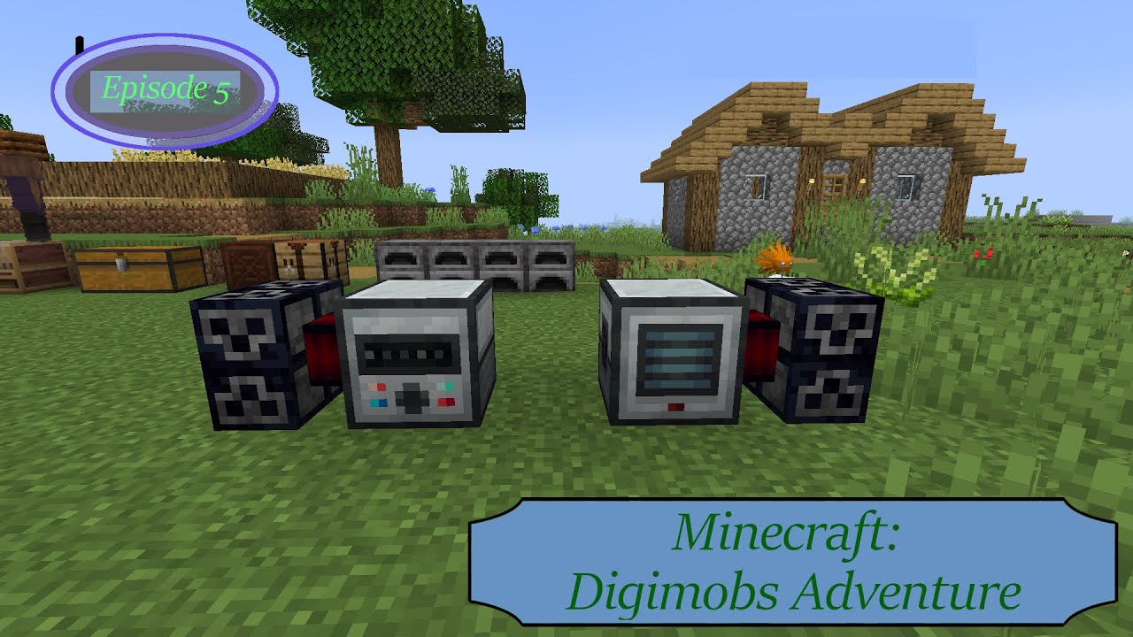 Minecraft: Digimobs Adventure Episode 5 (IN THE NAME OF SCIENCE AND ...