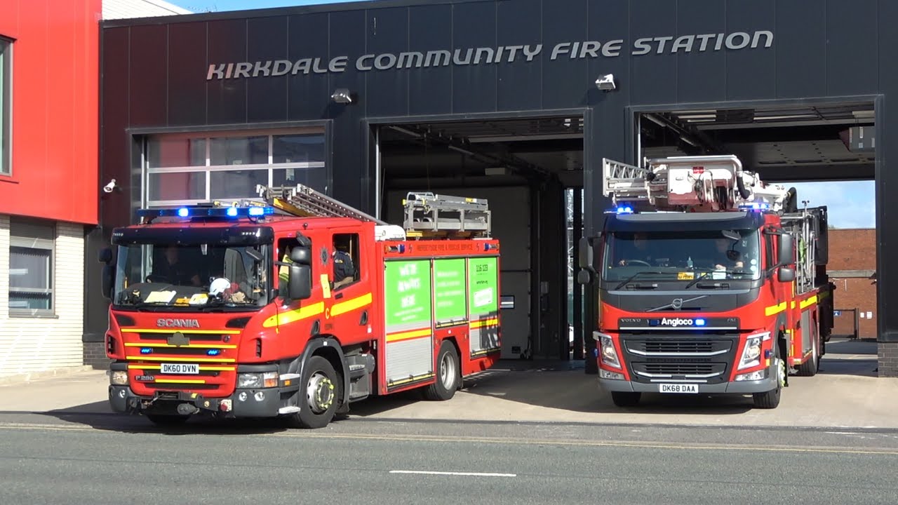 Merseyside Fire & Rescue Service - Kirkdale Aerial Ladder Platform ...