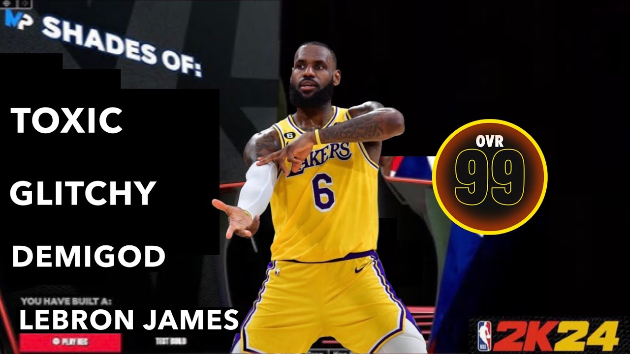 THIS *GAMEBREAKING* LEBRON JAMES BUILD WILL RUN NBA 2K24! - YouTube