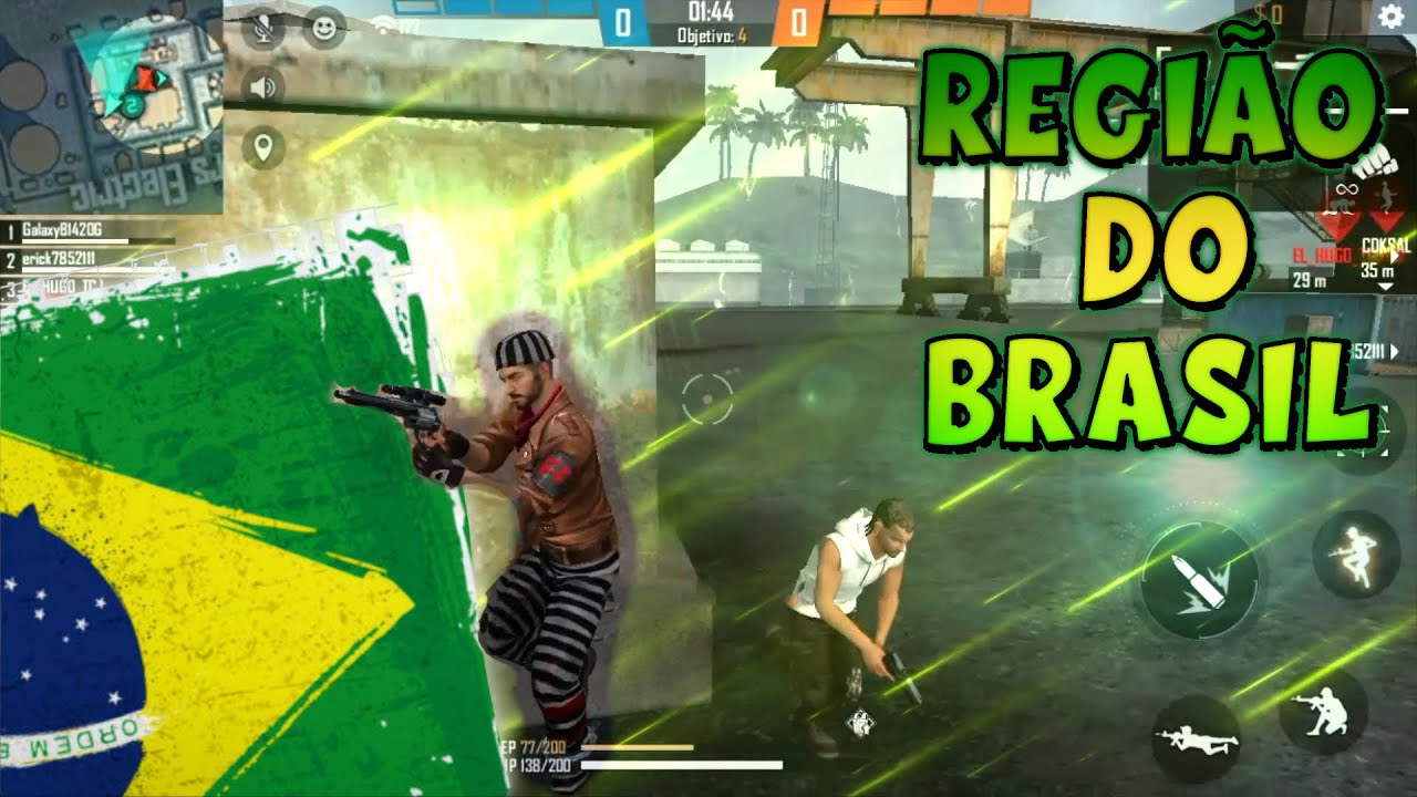 VIAGEM PARA A REGIÃO DO BRASIL - FREE FIRE - HIGHLIGHTS - YouTube