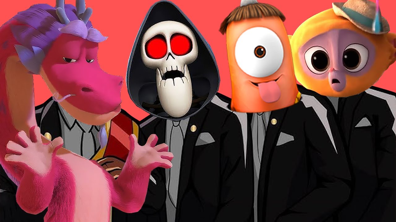 WISH DRAGON & Luca 2021 & Spookiz & Vivo - Coffin Dance Meme Song ...