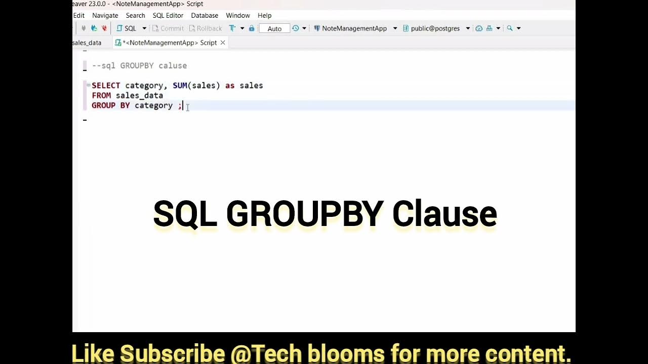 SQL-PT-9 | Learn SQL GroupBy clause in 60 sec... #sql #sqltutorialforbeginners #sqltutorial # ...