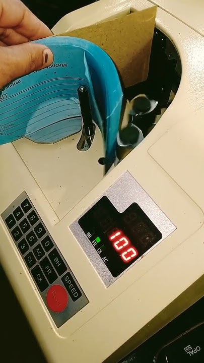 counting machine - YouTube