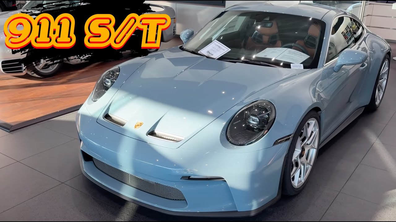 2024 SHORE BLUE METALLIC 992.1 PORSCHE 911 S/T - YouTube