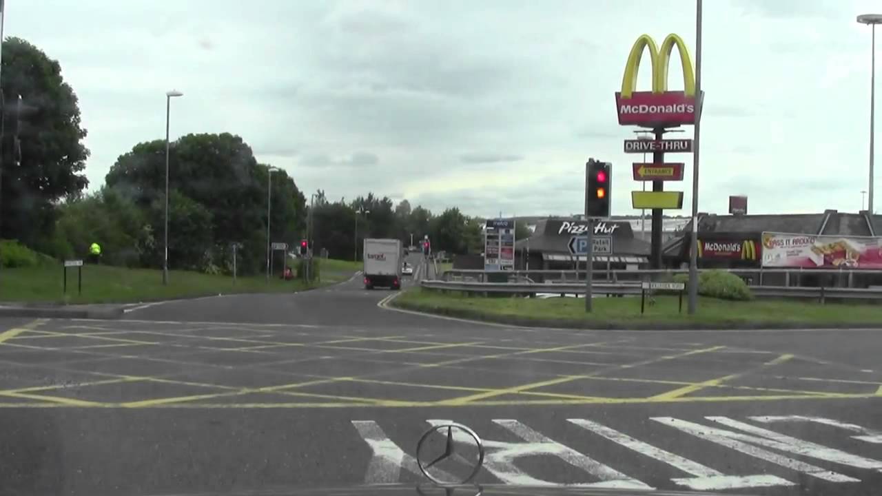 Mighty Merc drives from Chester le Street to Gateshead for a part (hear ...