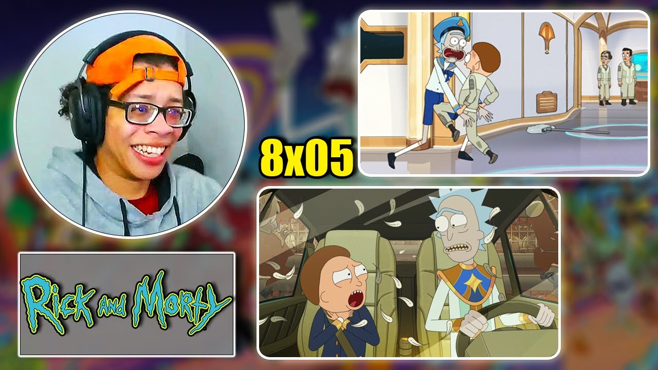 | ESSE EP FOI MUITO BOM KKKK | Rick and Morty 8X05 REACT - YouTube