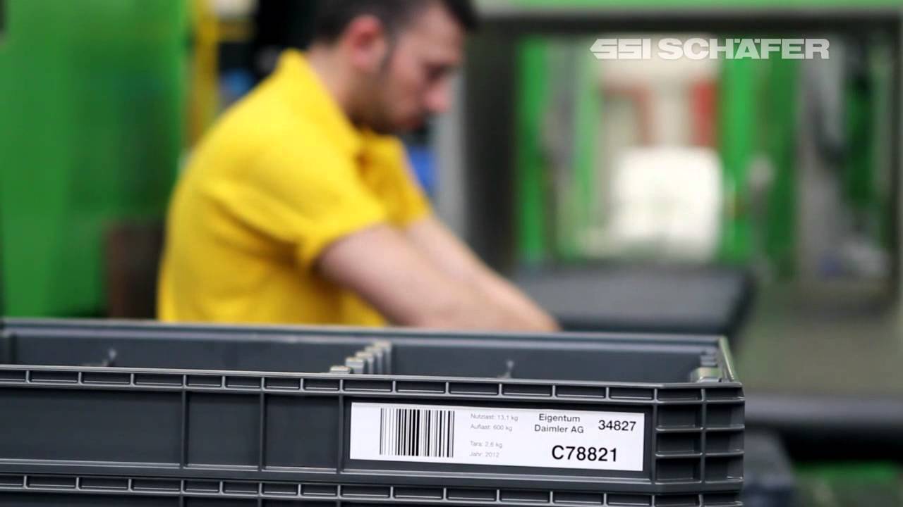 SSI Schäfer/Logistiksysteme/Kunststoffbehälter/Lagertechnik/Neunkirchen ...
