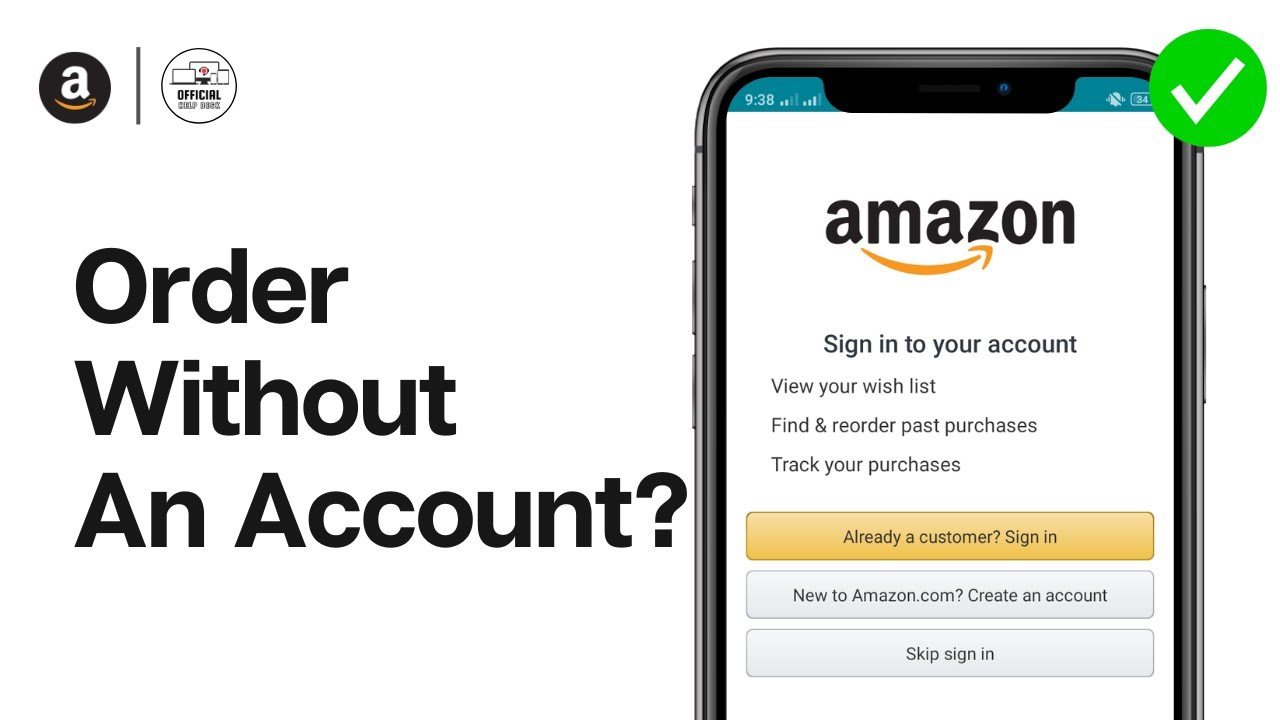 How to Order from Amazon Without an Account 2026 (Possible?) - YouTube