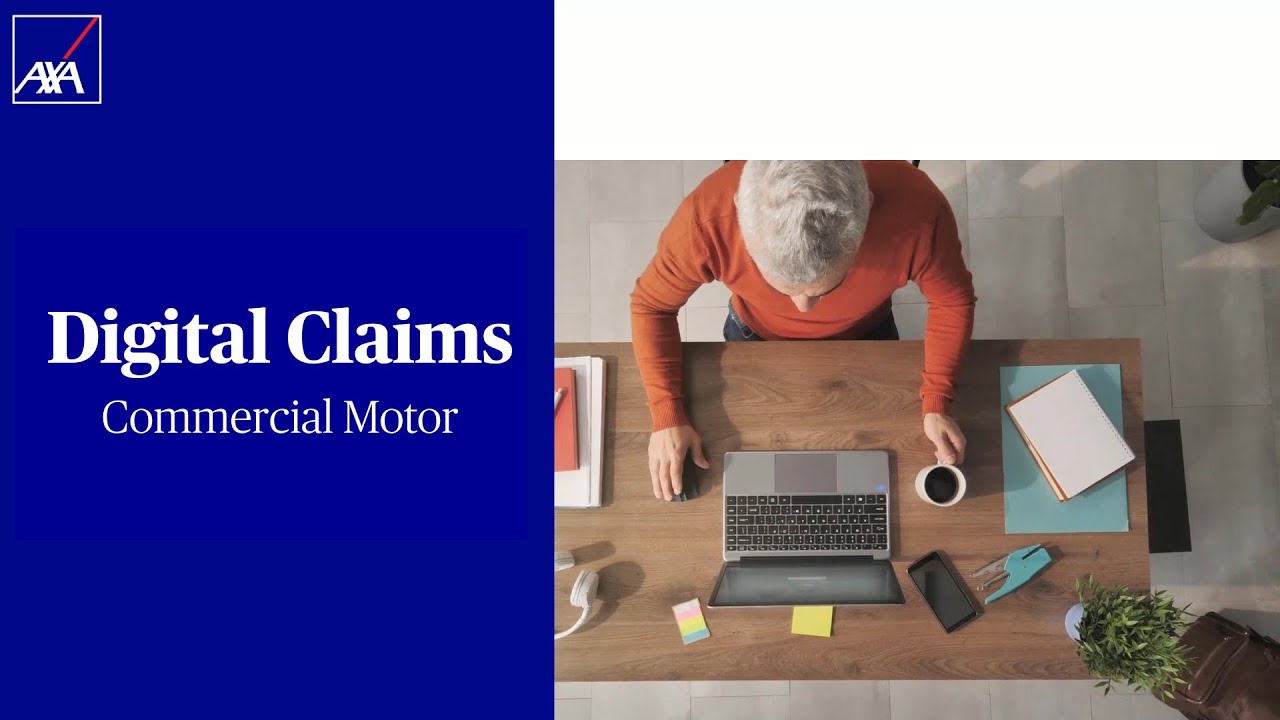 AXA Commercial launches Online Commercial Motor Claims (eNOL) - YouTube