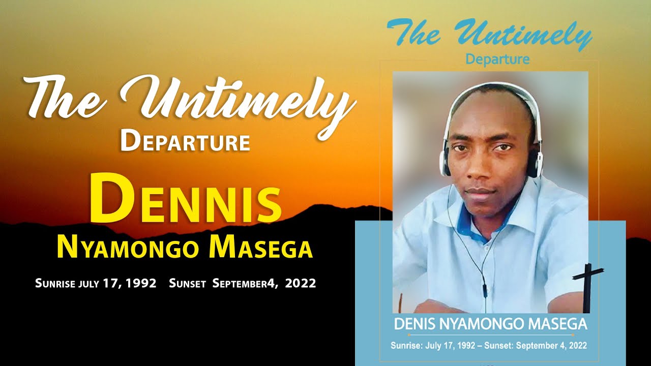 Dennis Nyamongo Masega Send Off - YouTube