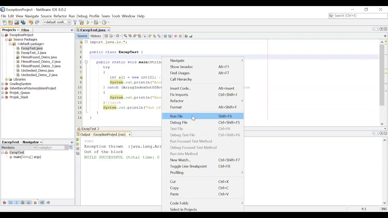 Java Exception 03 Part 06 Youtube 5266