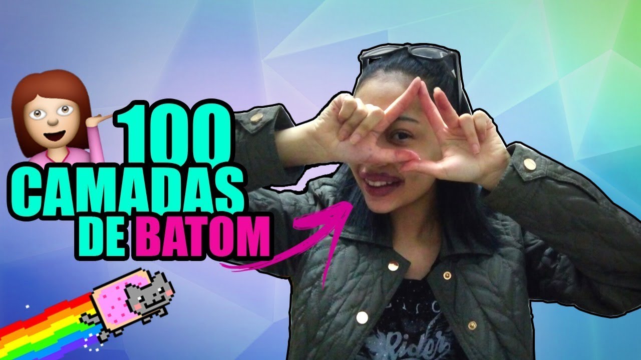 100 CAMADAS DE BATOM (Vicky Marques) - YouTube