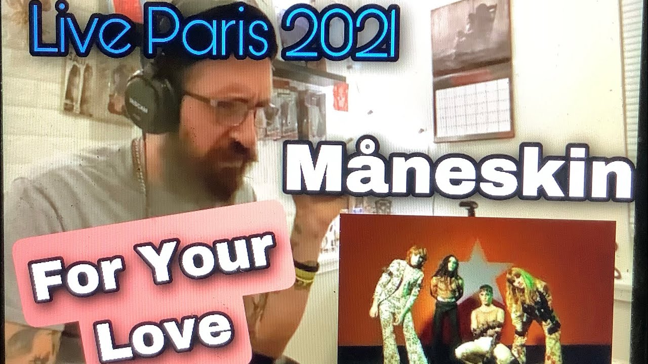 METALHEAD REACTS| Måneskin - For Your Love - Live in Paris - YouTube