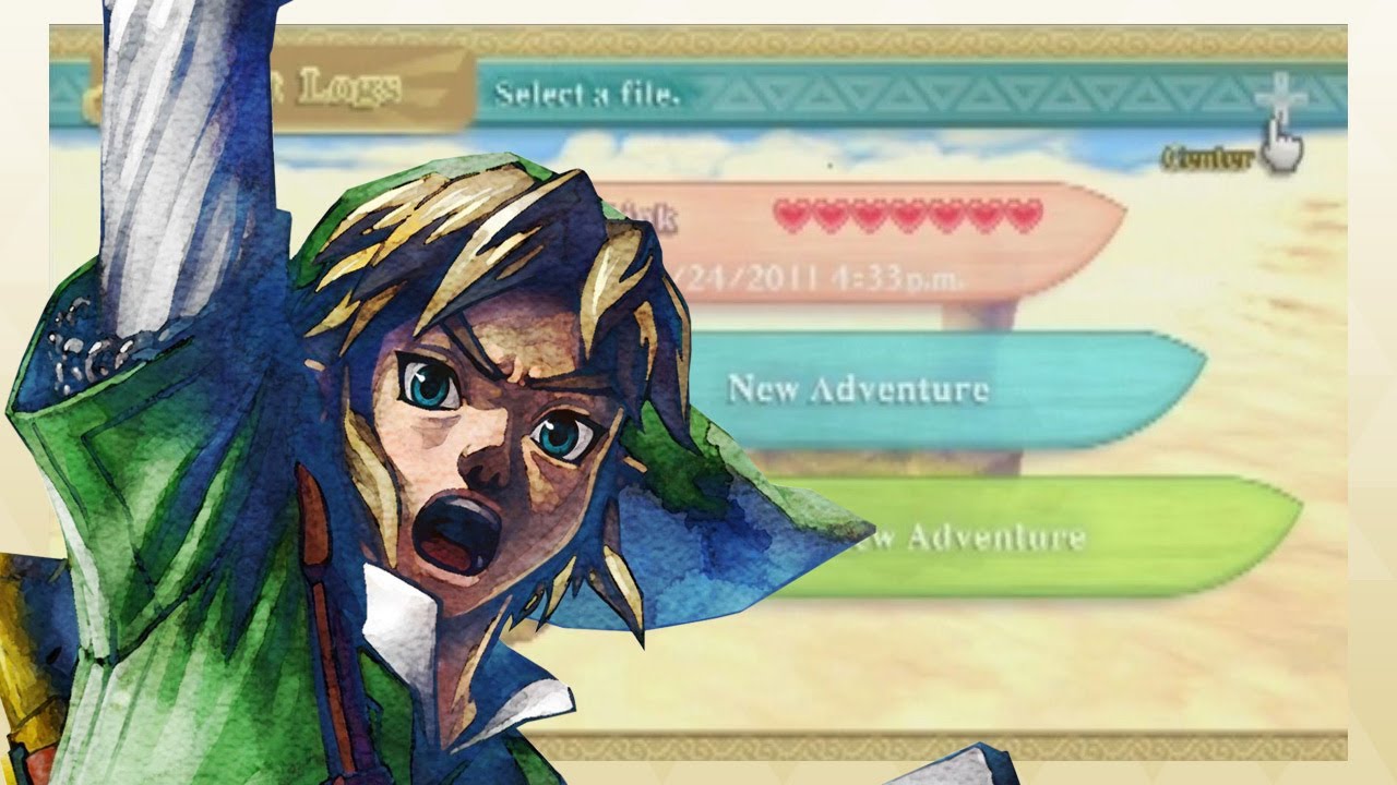 The Legend of Zelda Main Menu Theme Song - YouTube