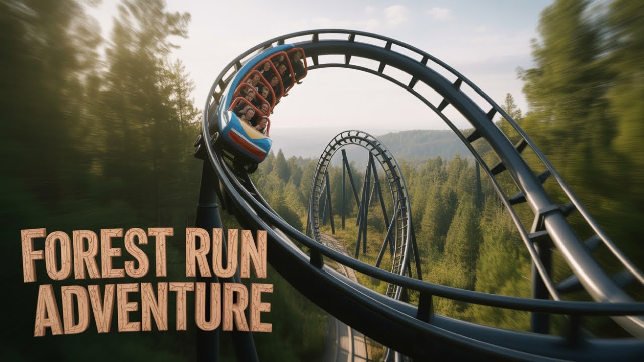 Forest Run – The Fastest Coaster Through the Woods! | Planet Coaster 2 ...