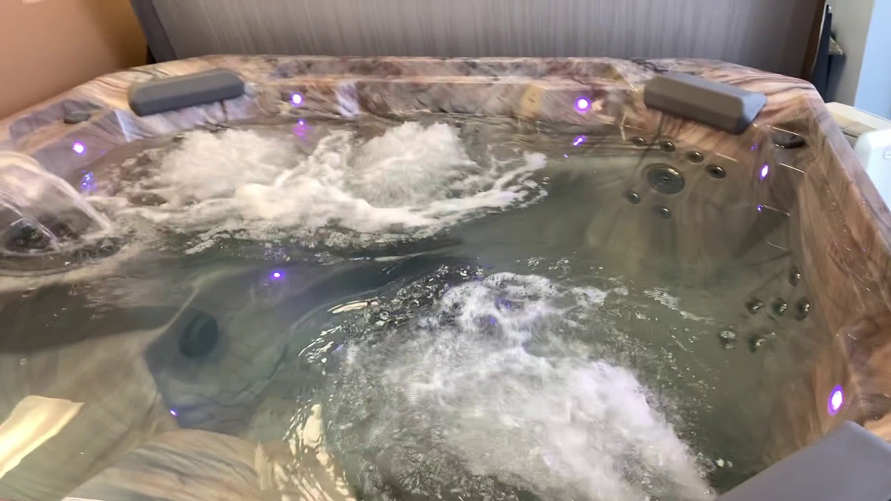 Hot Spring Hot Spot Control Panel Operation - YouTube