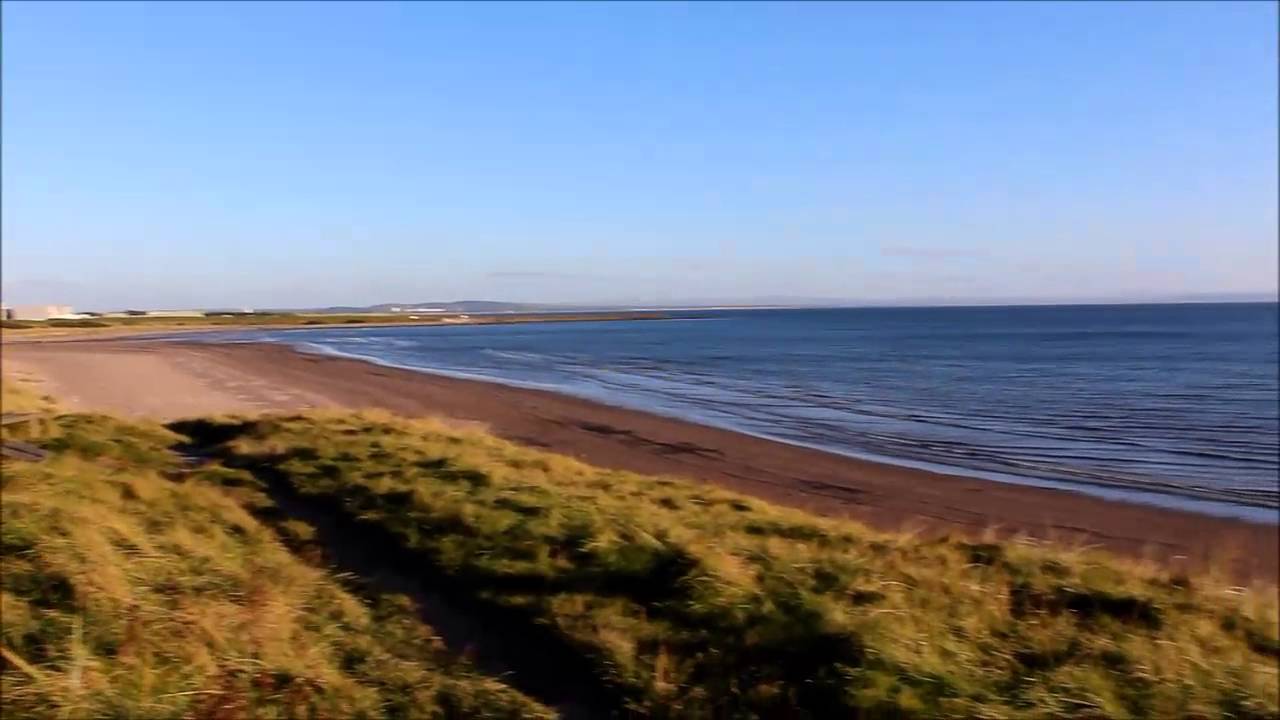 Stevenston Beach Stevenston Ayrshire Scotland - YouTube