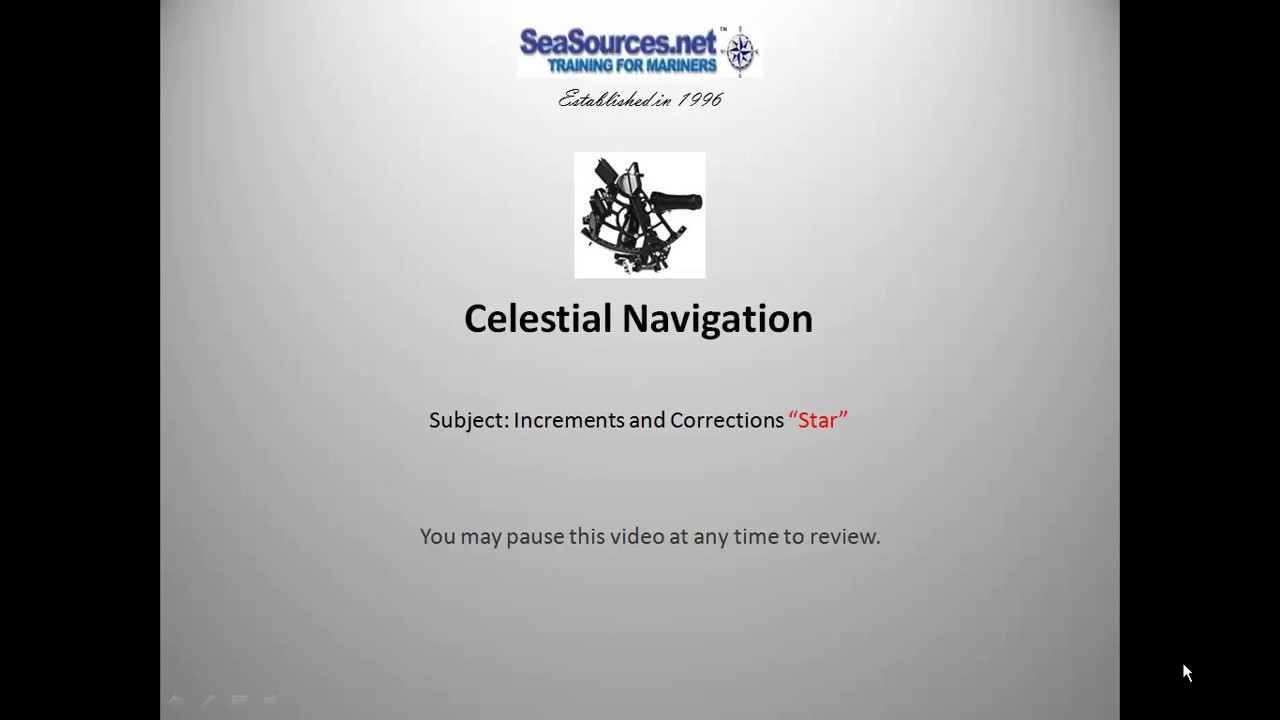 Lesson 8: Increments and Corrections Star - YouTube