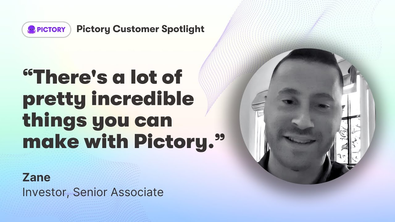 "There's a lot of pretty incredible things you can make with Pictory ...