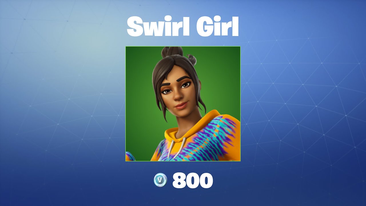 Swirl Girl | Fortnite Outfit/Skin - YouTube