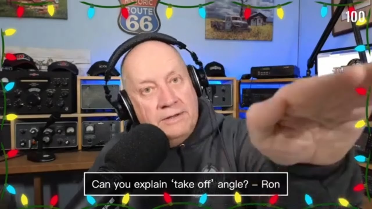 Ham Radio Q: What is a "Take Off" Angle? | 100 Watts and a Wire - YouTube