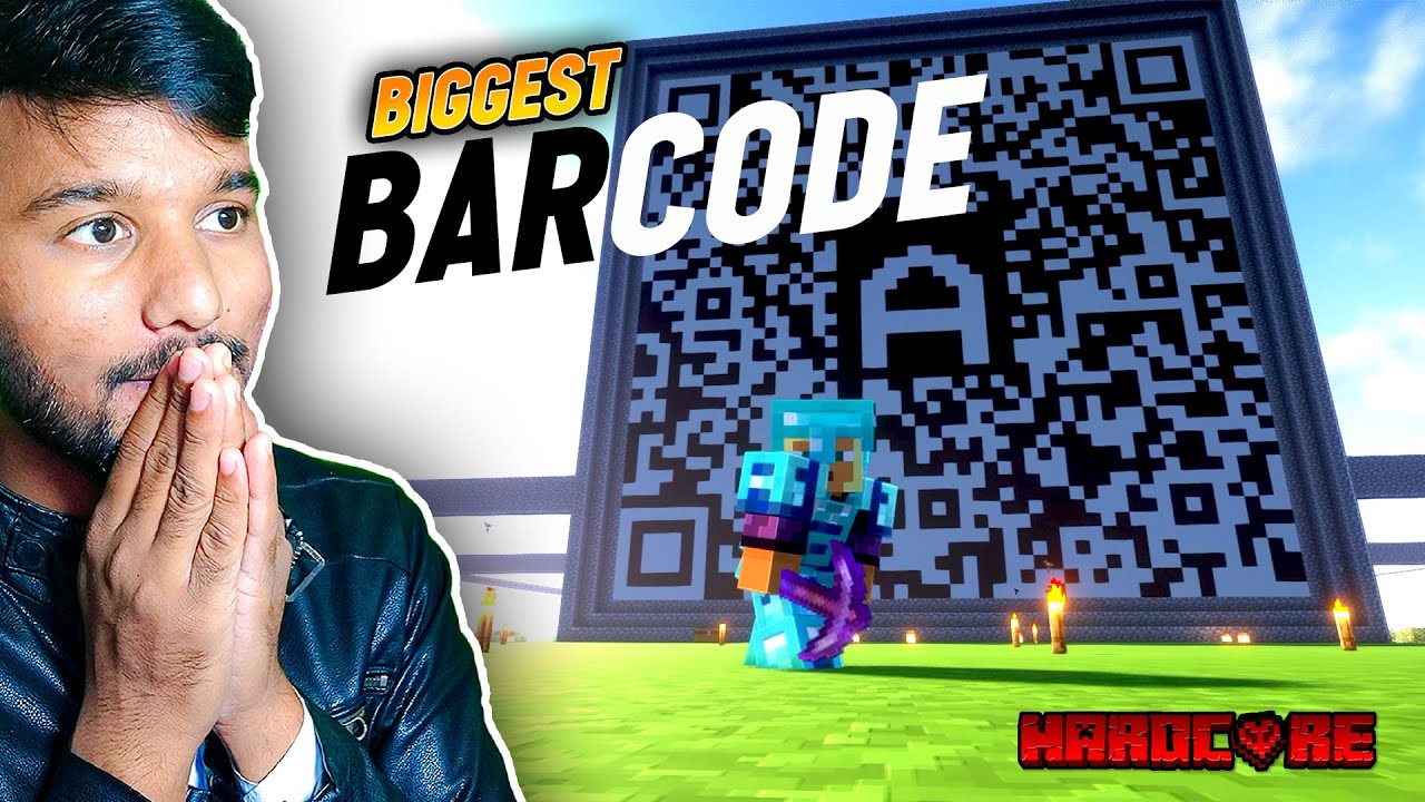 📊 New Achievement Creating the BIGGEST Working Barcode in My Hardcore ...