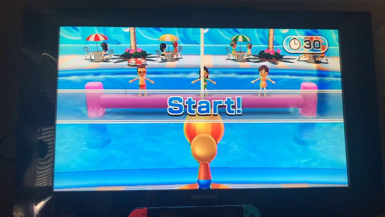 Wii Party Splash Bash With Cole Fumiko and Emily - YouTube