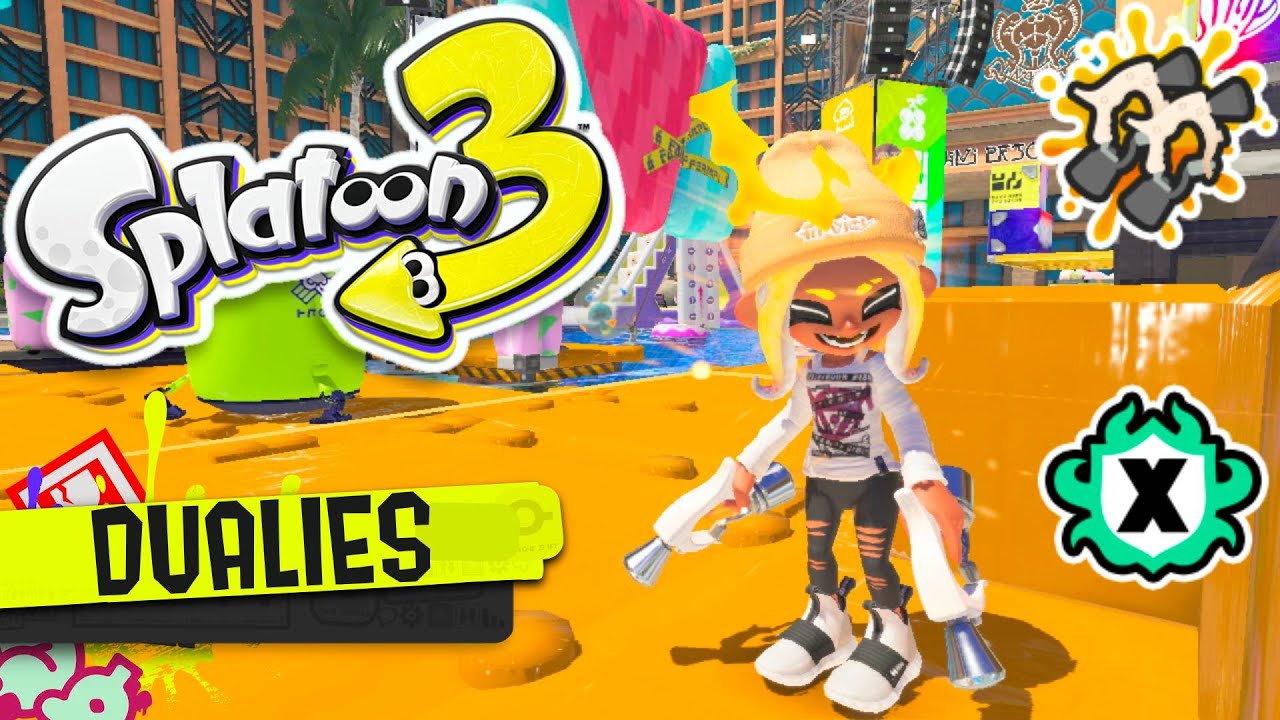 Splat Dualies are SO GOOD in Splatoon 3!!!! - YouTube
