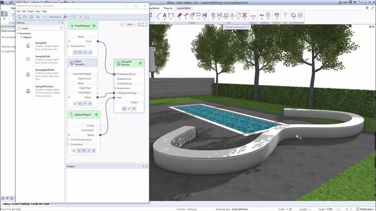 Hello Allplan 2024 Visual Scripting Youtube