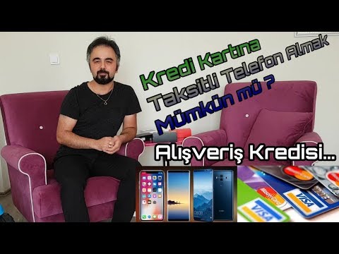 Kredi Kartına Taksitli TELEFON Almak Mümkün Mü Nasıl Alınır?-Alışveriş Kredisi