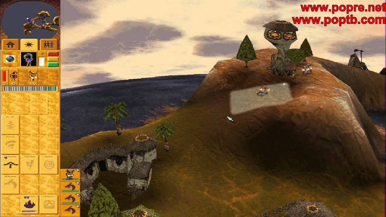 Populous 3 Standalone Level Castle Raiders - YouTube