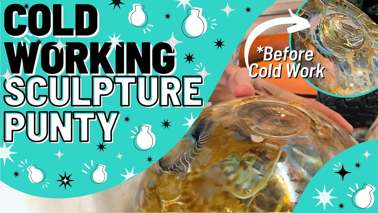 Cold Working Glass Vase with Glass Artist John Gibbons - YouTube