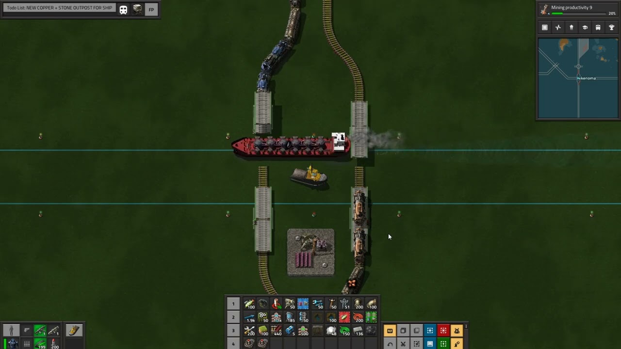 Another Cargo Ships x Train Demo | Factorio (watch until end) - YouTube