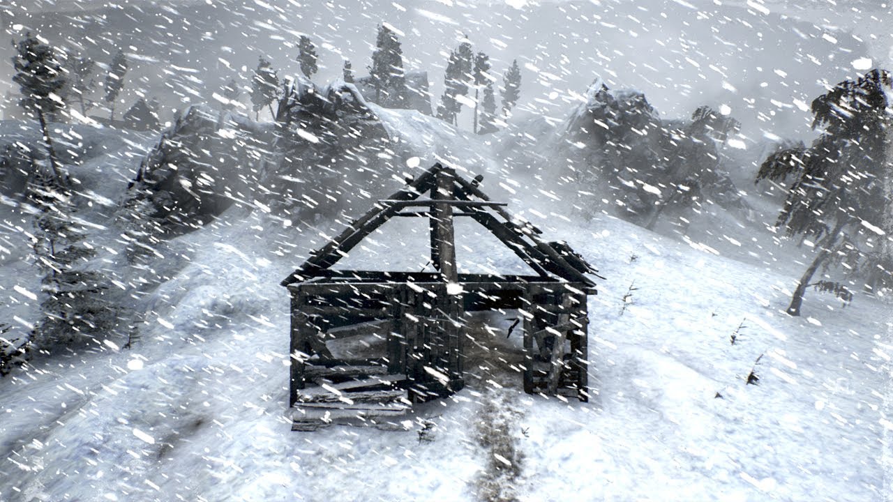 ULTIMATE FREEZING BLIZZARD Sounds for Sleeping - Blowing Snow & Cold ...