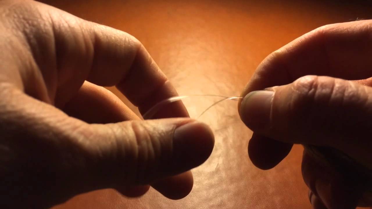 How to Tie the Non-Slip Mono Loop Knot for Big Flies and Big Fish - YouTube