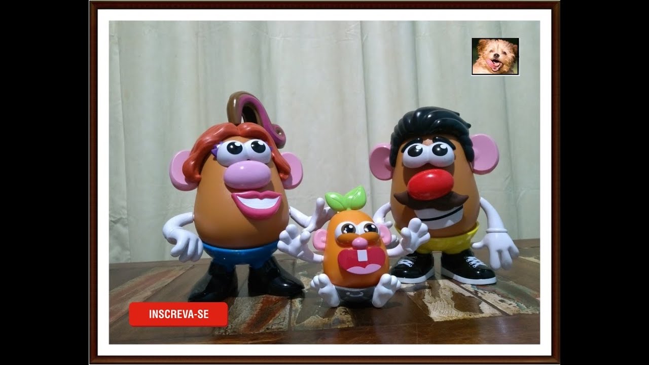 Novo Cabeça de Batata Criando Família (New Potato Head Family) - Hasbro ...