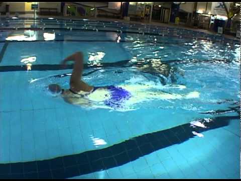 Swimming - freestyle - one arm trailing drill - YouTube