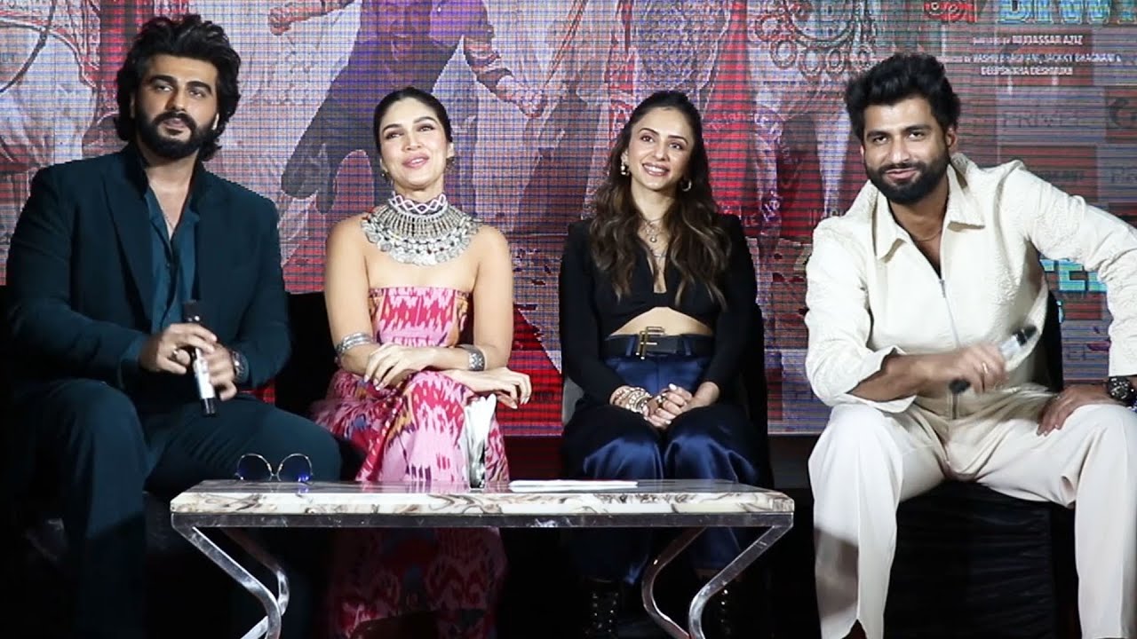 Mere Husband Ki Biwi Press Meet | Arjun Kapoor, Bhumi Pednekar, Rahul ...