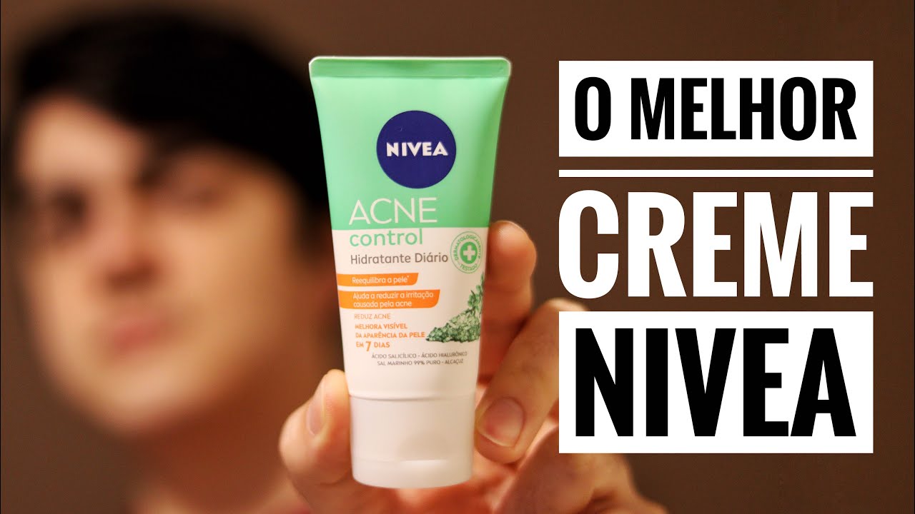 O MELHOR NIVEA PARA PELE OLEOSA! Hidratante Nivea Acne Control Ácido salicílico e Ácido ...