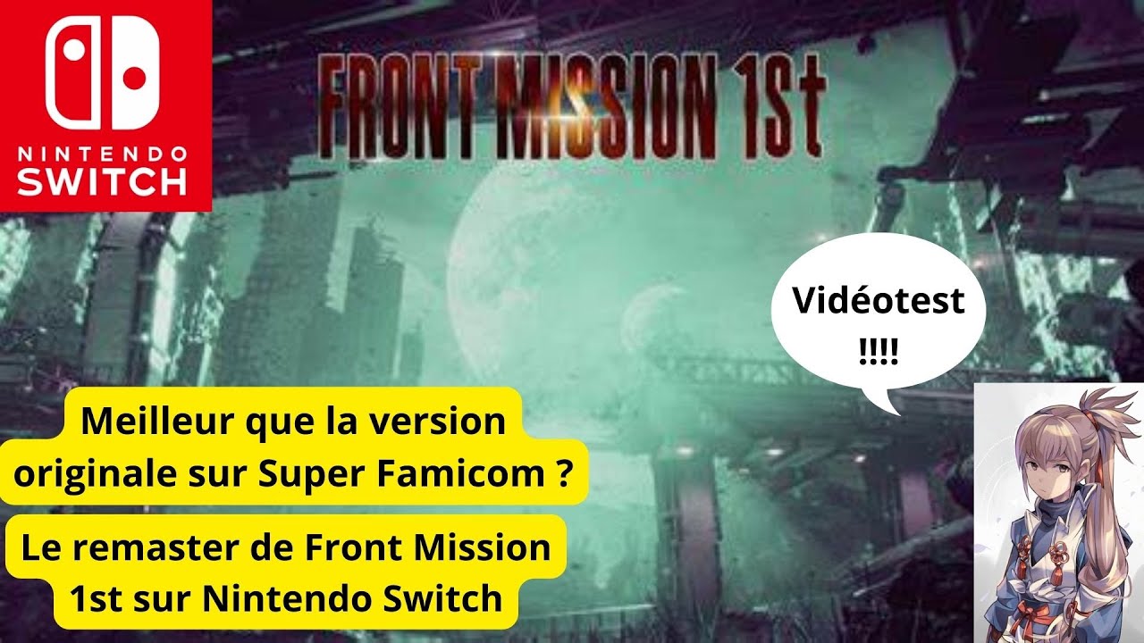 [Vidéotest] Front Mission 1st Remake (Nintendo Switch) - YouTube
