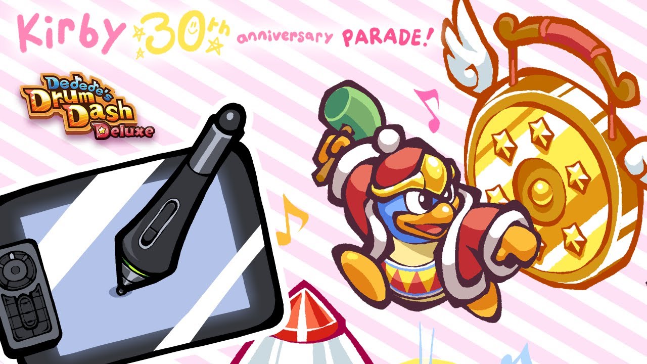 Kirby 30th Anniversary Parade [Dedede's Drum Dash Deluxe] - Time-Lapse ...